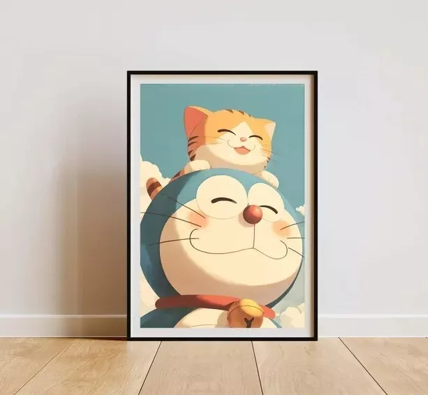 Doraemon - Poster On The Famous Manga Of The Robot Cat 3 NO FRAMED ...