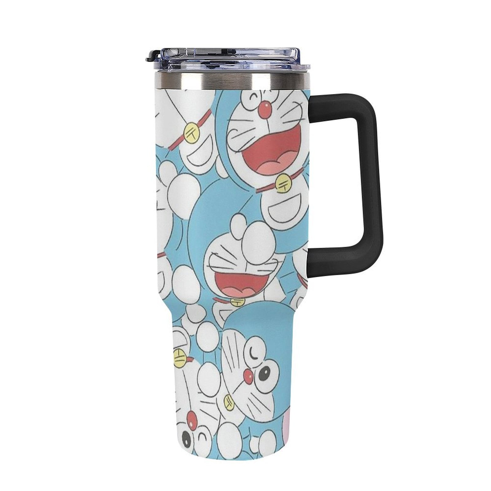 Doraemon Stainless Steel Straw Large Capacity Car Cup Commuter Spill ...