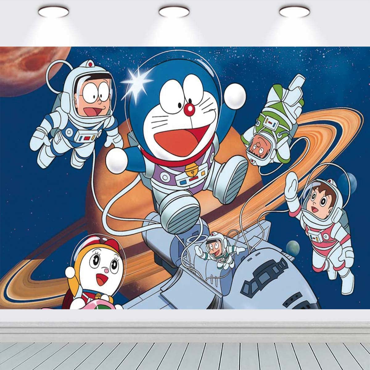 Doraemon Taspestry Poster Banner Backdrop Background Wall Decor Party ...