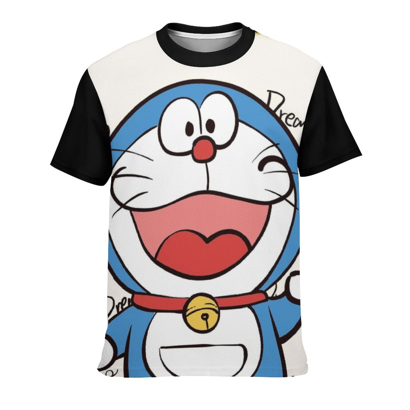 Doraemon Unisex 3D Teen T-Shirts Fashion Printed Shirts Short Sleeve ...