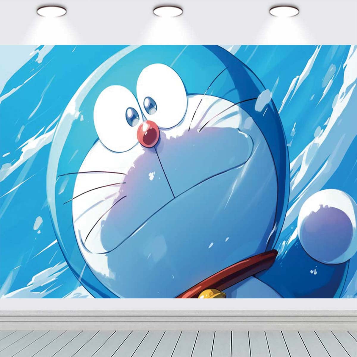 Doraemon school Backdrop Background Banner Taspestry Wall Decor ...