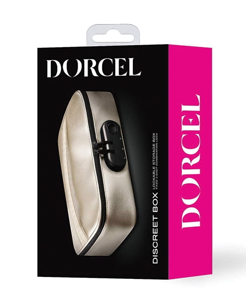 Dorcel Lockable Discreet Box - Luxury Gold - Walmart.com
