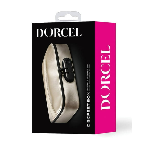 Dorcel Lockable Discreet Box - Luxury Gold - Walmart.com