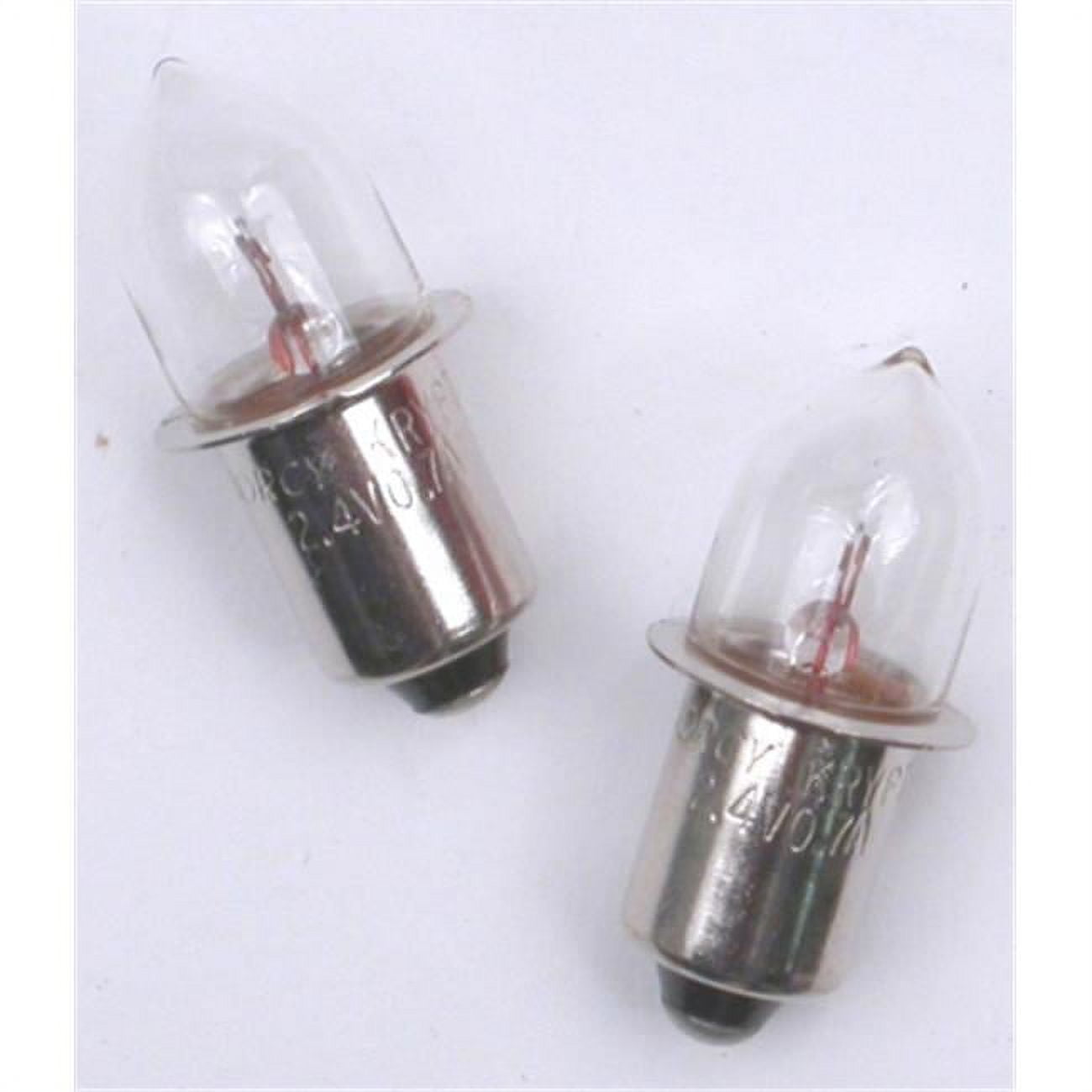 Dorcy 2D Krypton 2.4V 0.7A Flashlight Bulb (2-Pack) 41-1660 - Walmart.com