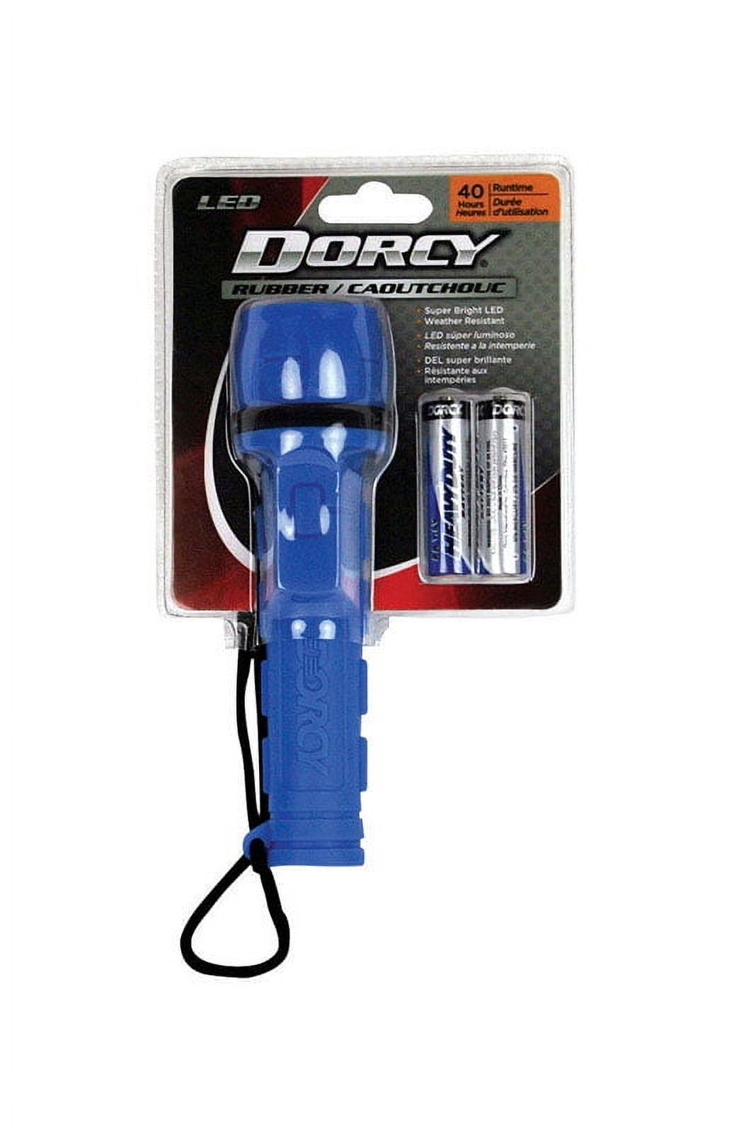 Dorcy 3865706 Assorted Color LED Flashlight with AA Battery - Walmart.com
