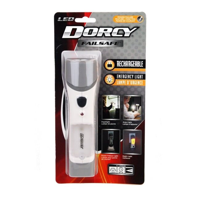 Dorcy 41 1032 LED Rechargeable Flashlight/Area light - Walmart.com