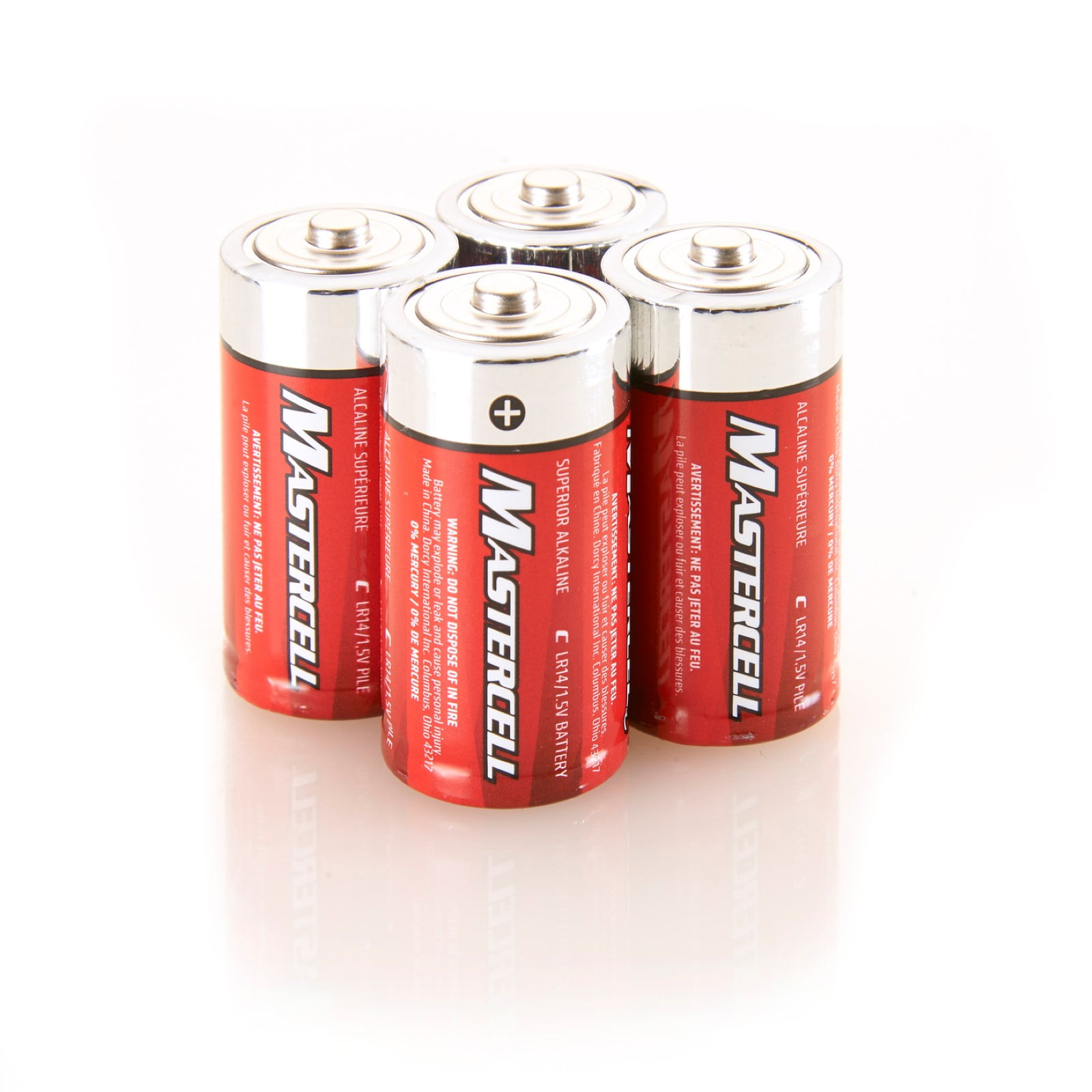 Dorcy 41-1629 Mastercell Long-Lasting C-Cell Alkaline Manganese Battery ...