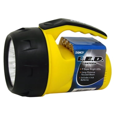 Dorcy 6V/AAA Flex Battery LED Flashlight with 100 Lumen & Included AA ...