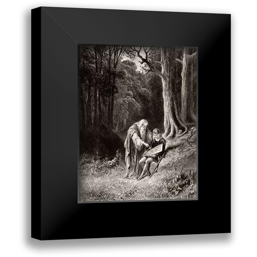 Dore, Gustave 15x18 Black Modern Framed Museum Art Print Titled ...