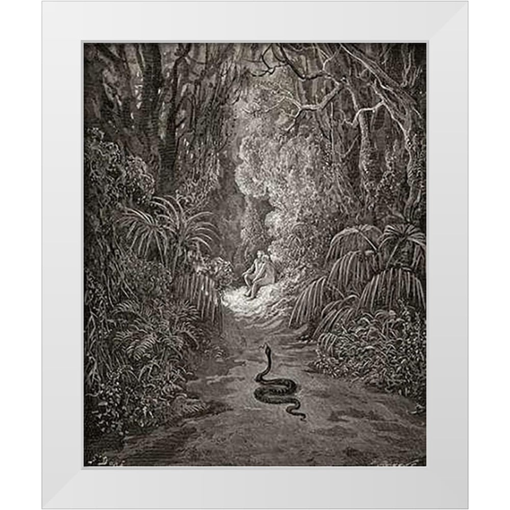 Dore, Gustave 15x18 White Modern Wood Framed Museum Art Print Titled ...