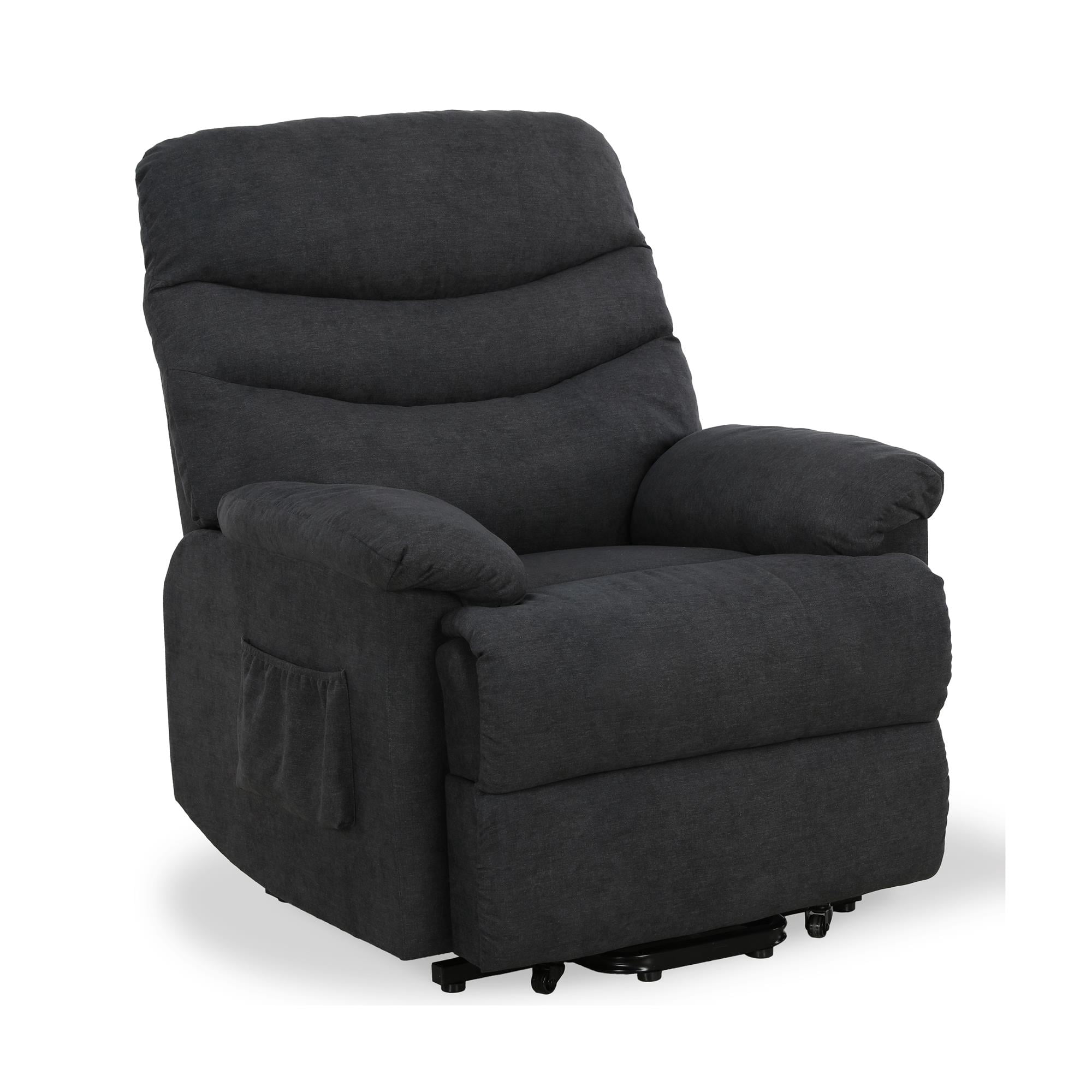 DHP Sanders Power Lift Recliner, Charcoal - Walmart.com