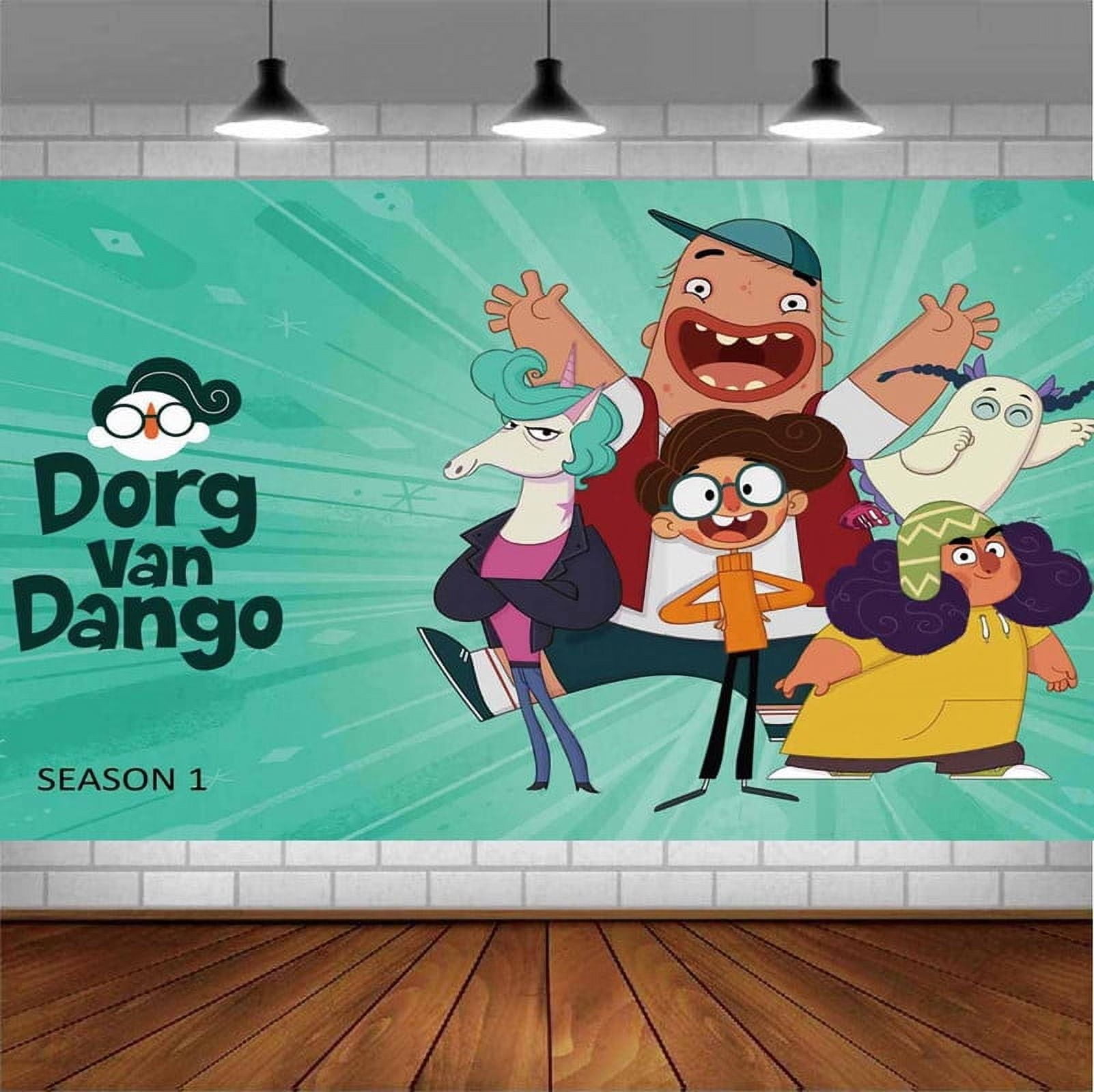 Dorg Van Dango Backdrop Banner Party Supplies Poster Movie Theme ...