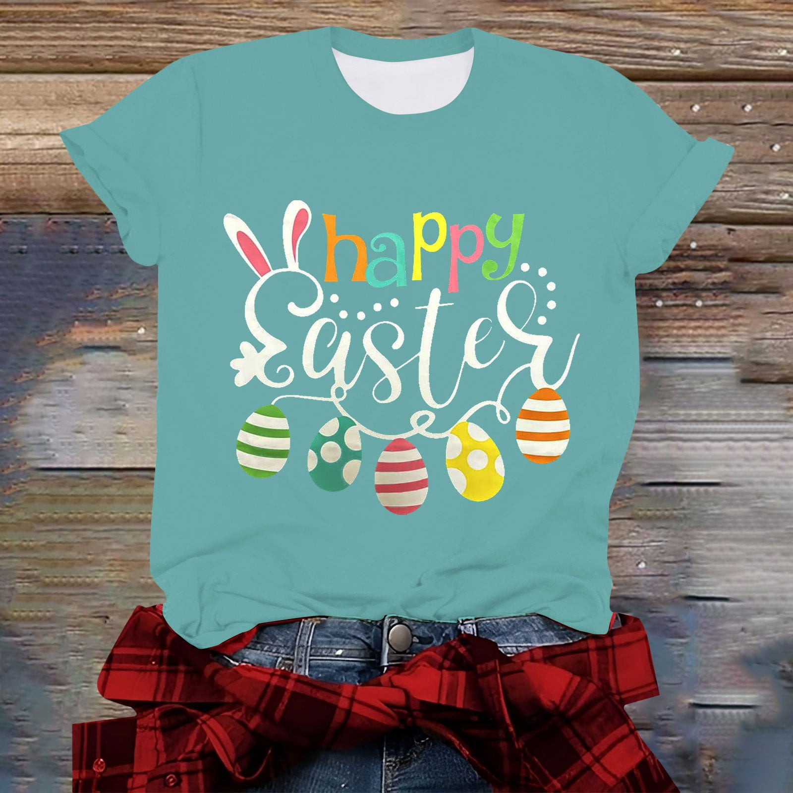 Doriano Charming Easter Graphic T - Shirts for Trendy Women Short ...