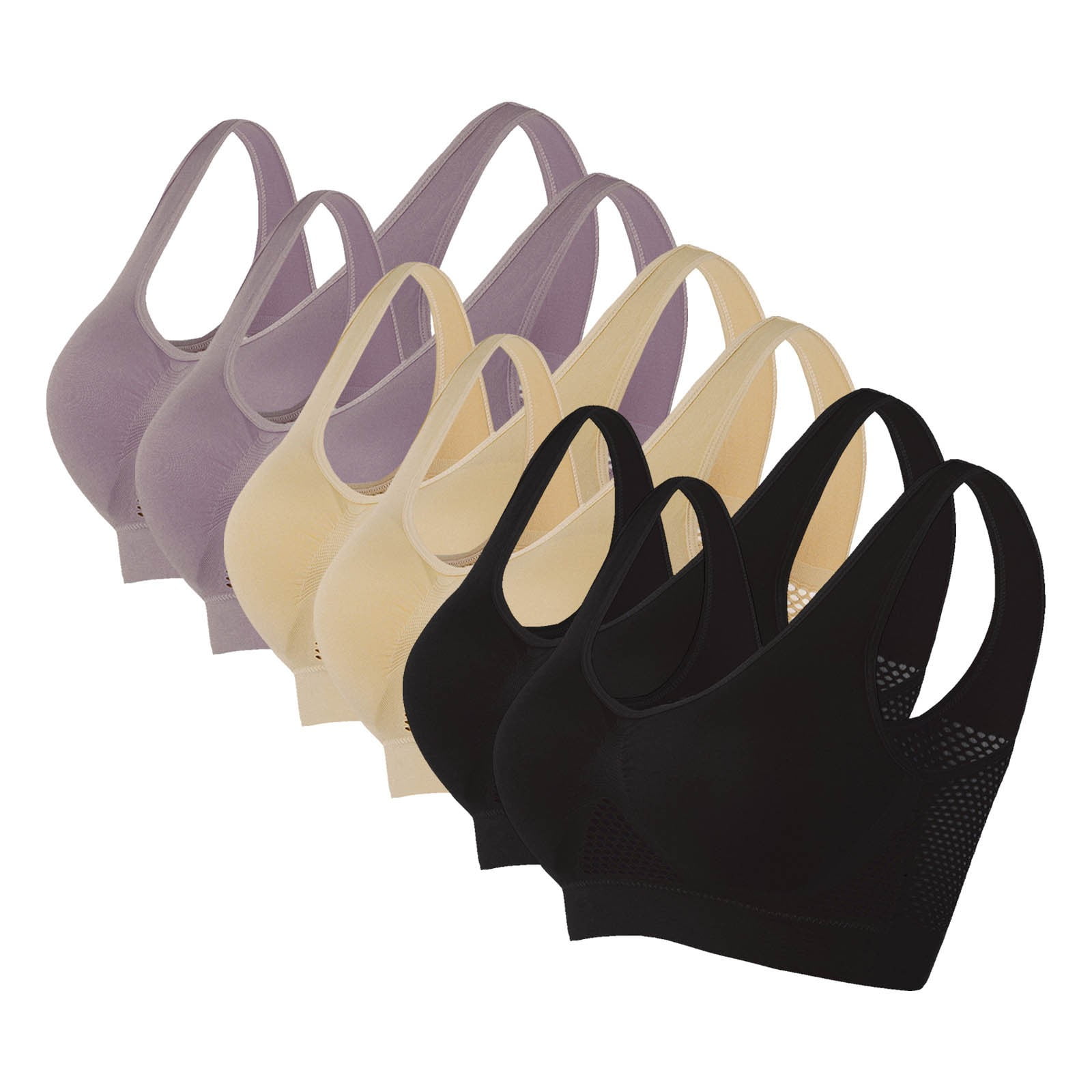 Dorinao 2025 Large Size Breathable Sports Bra - Cool Liftup Mesh Bra ...