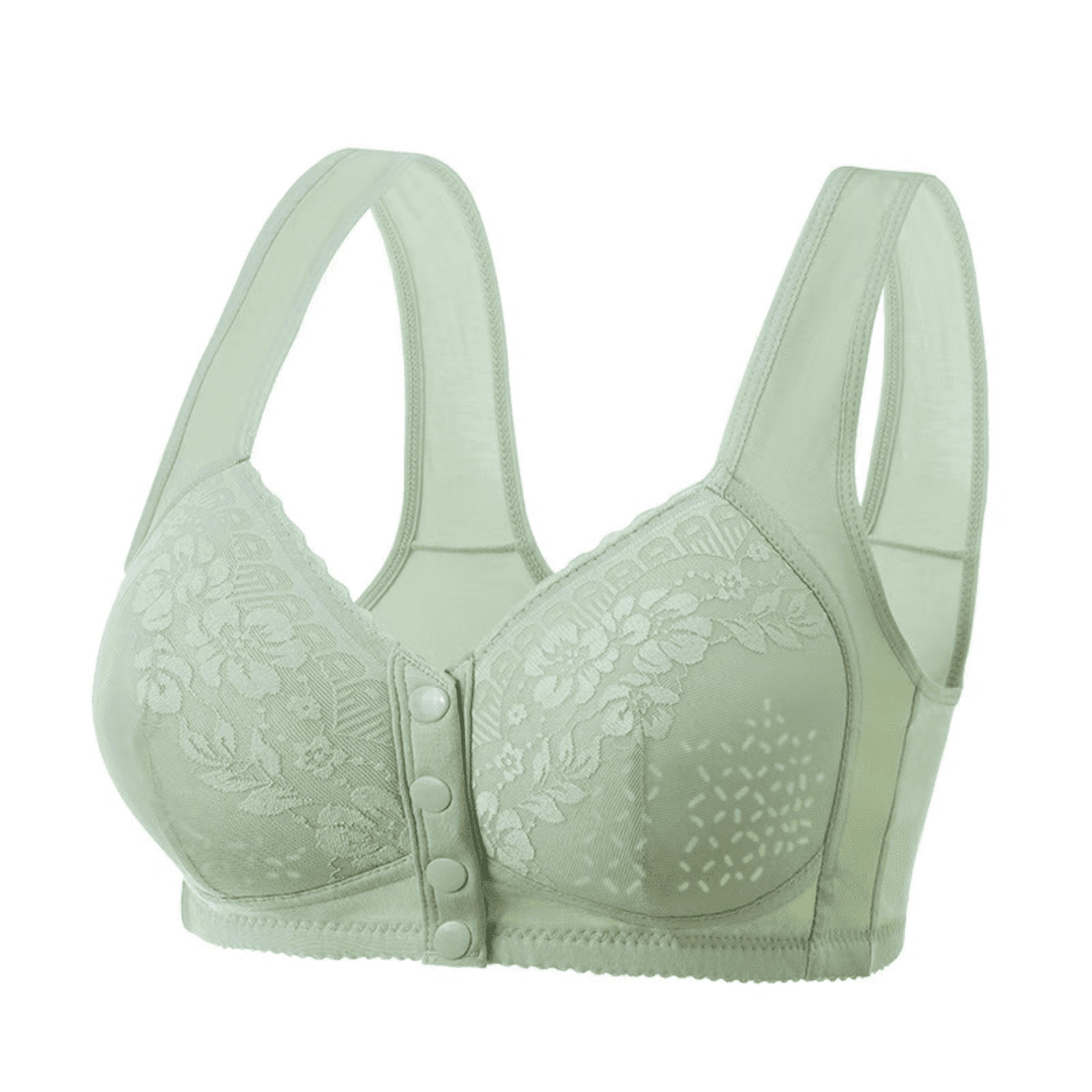 Dorinao Bras for Older Women Comfy Convenient Front Closure Bras No ...