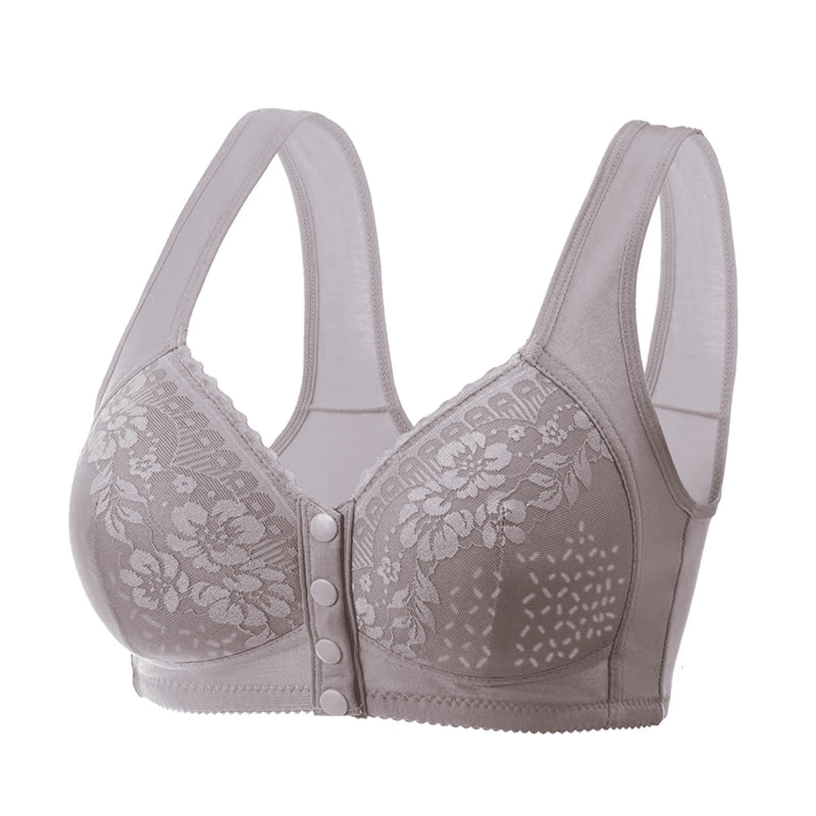 Dorinao Bras for Older Women Comfy Convenient Front Closure Bras No ...