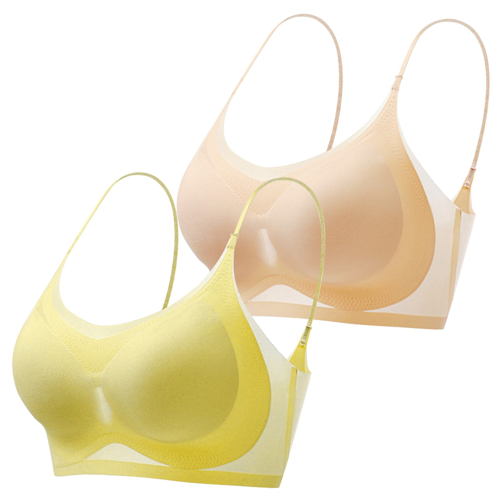 Dorinao Summer Thin Ice Silk Wireless Bra 2Pc – Cooling Comfort for ...
