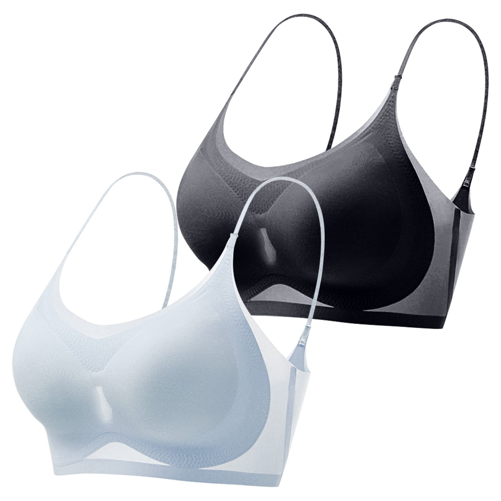 Dorinao Summer Thin Ice Silk Wireless Bra 2Pc – Cooling Comfort for ...