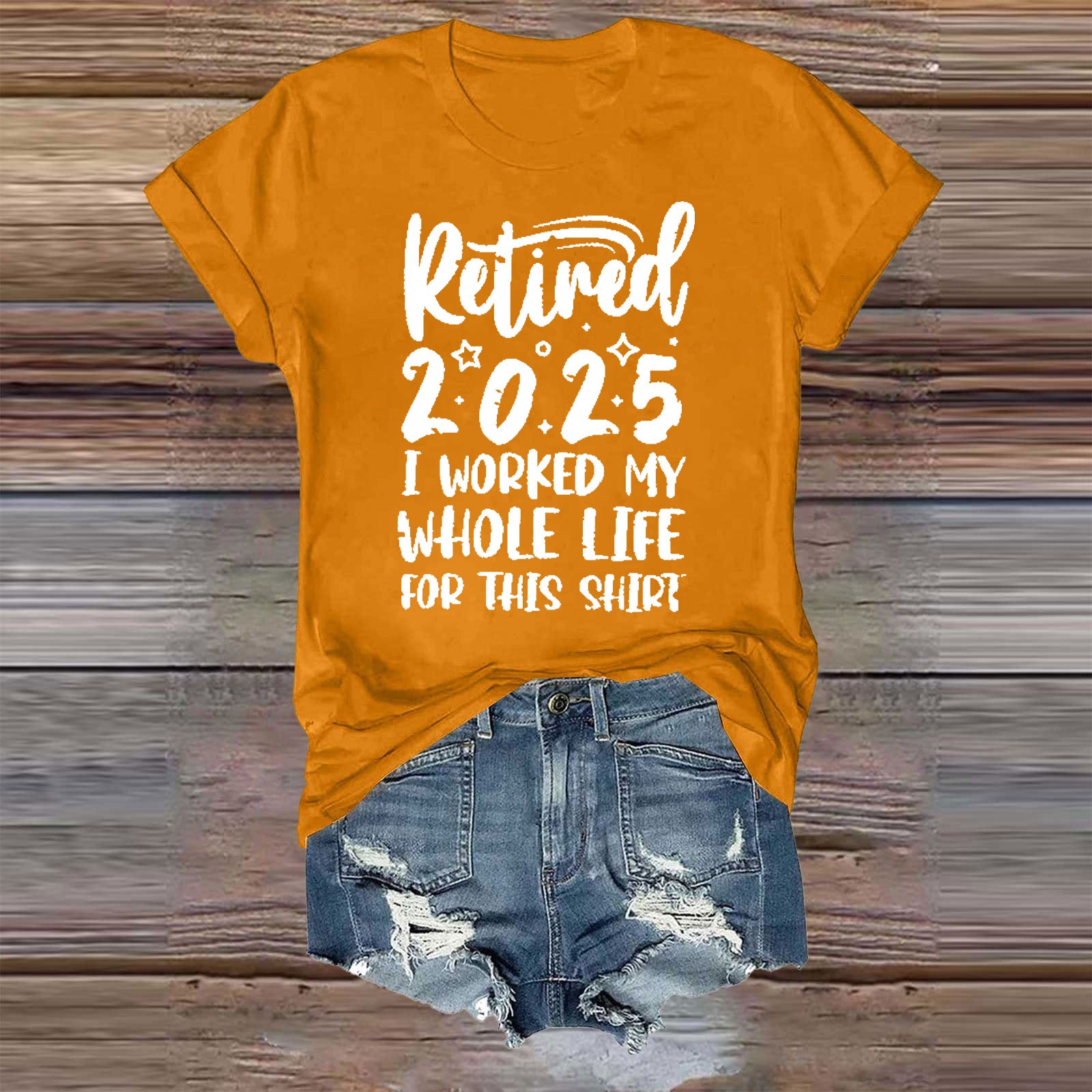 Dorinao Women's Retired Teacher Class of 2025 Countdown Graphic V-Neck ...