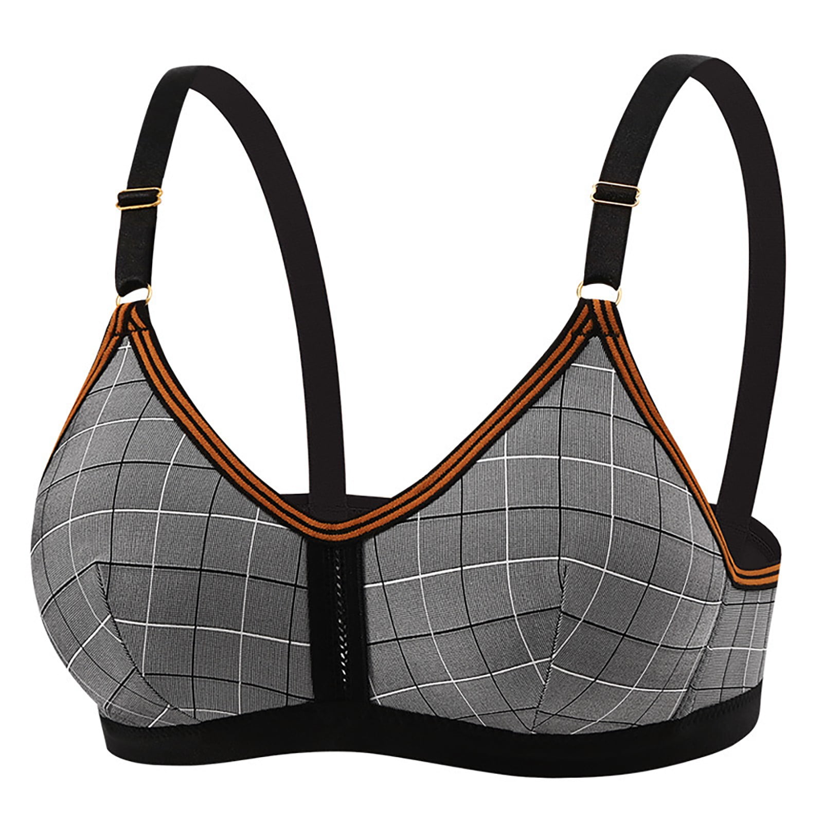 Dorinao Women's Small Chest Push-Up Summer Thin Wireless Bra – Seamless ...