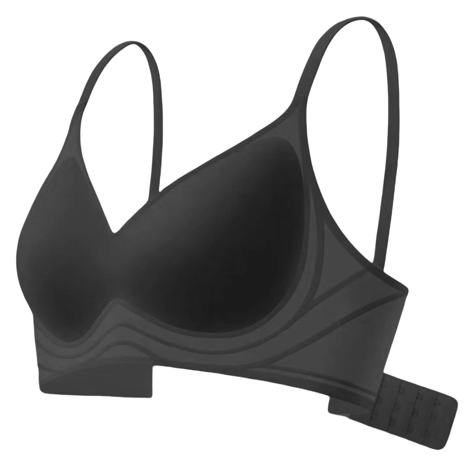 Dorinao Women's Summer Thin Ice Silk Wireless Bra – Jelly Glue Back ...