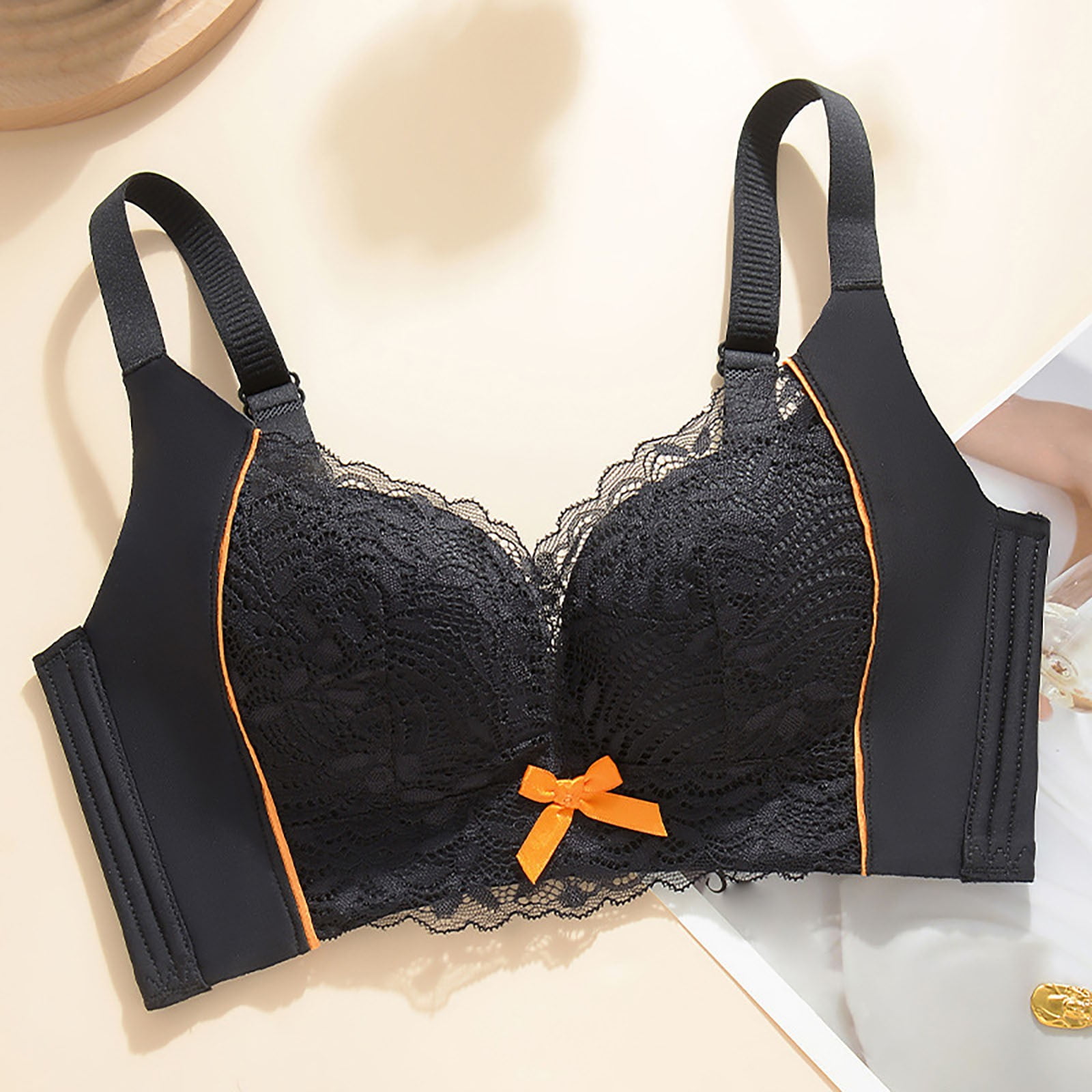 Dorinao Women's Underwear Small Breasts Are Made Larger No Rims Vest ...