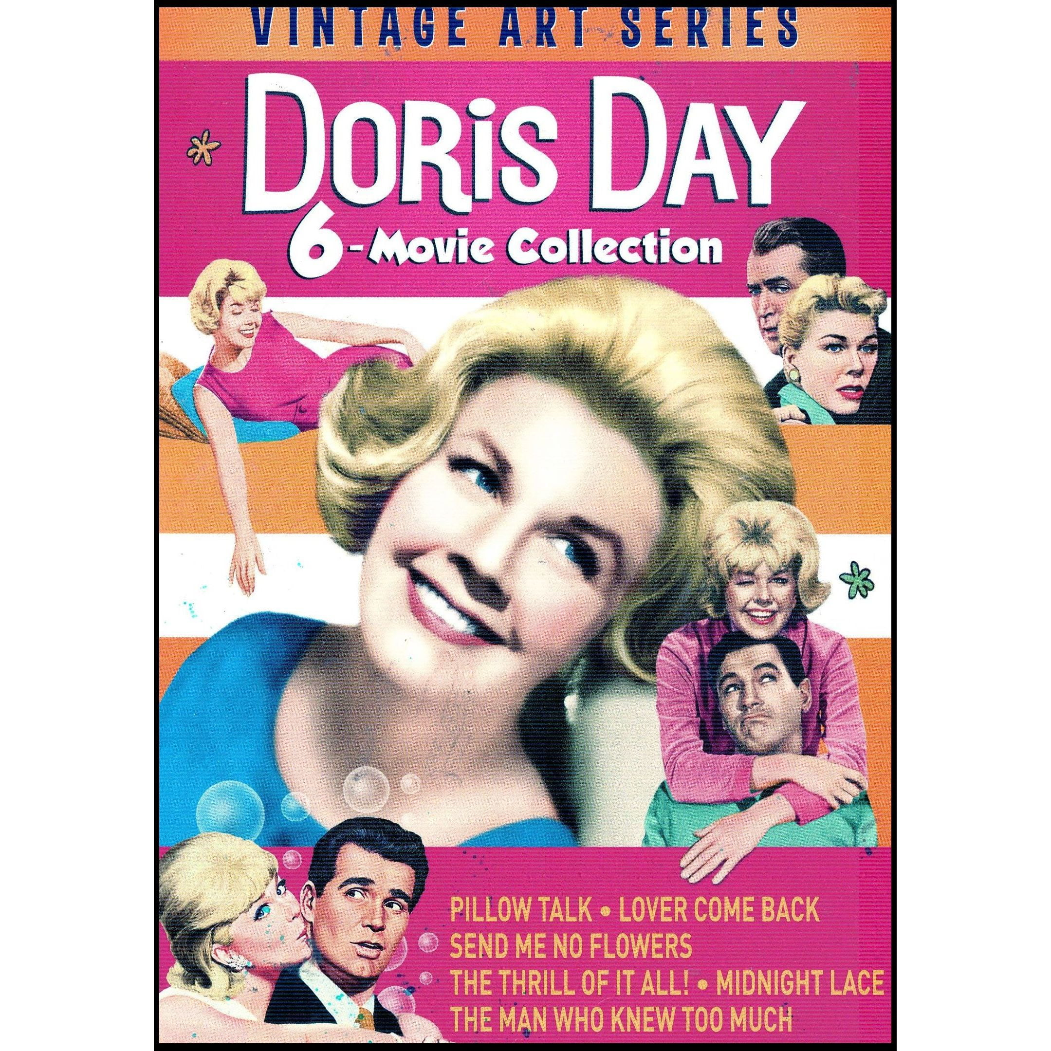 Doris Day Vintage Art Series 6-Movie Collection DVD - Walmart.com