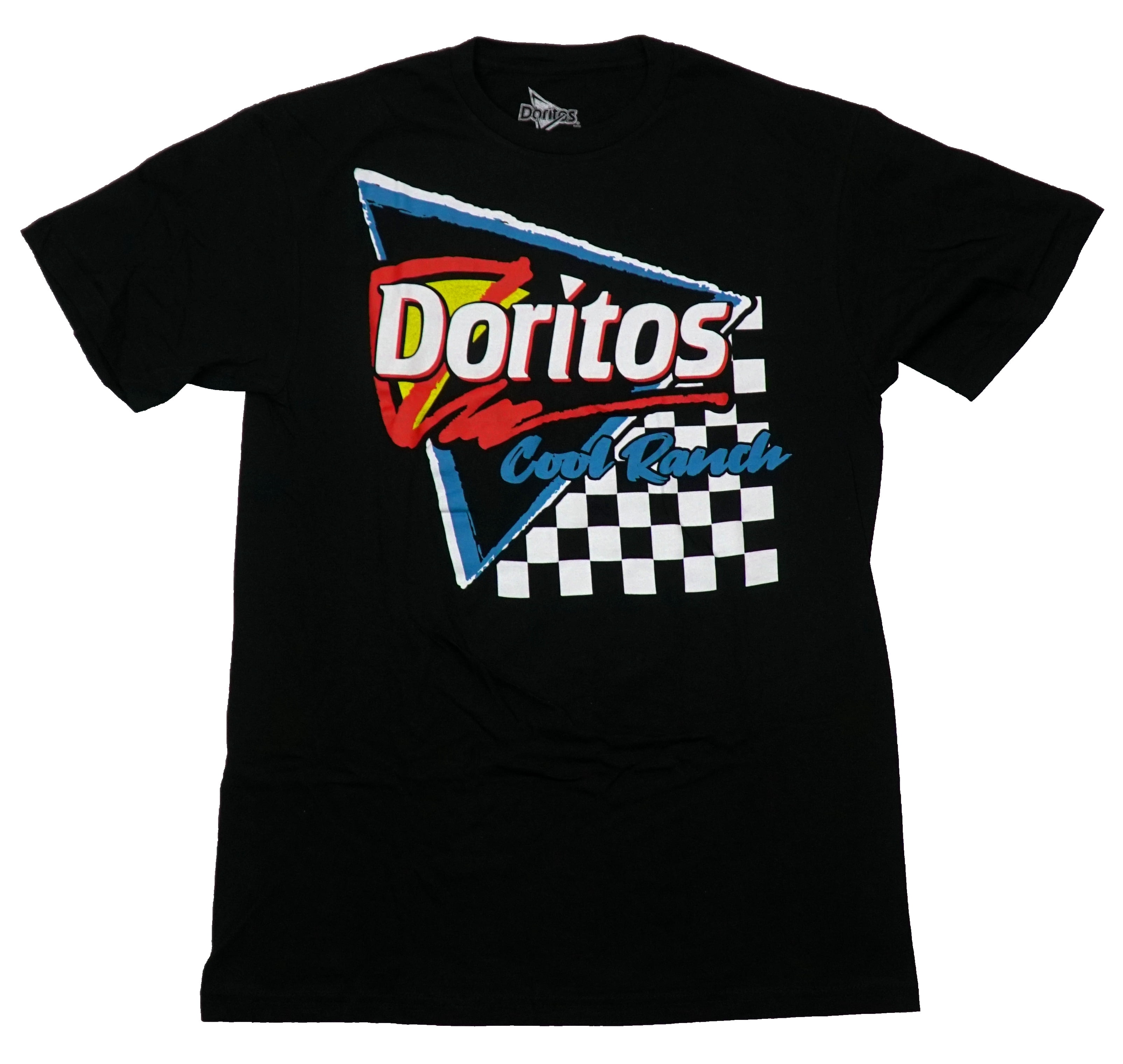 Doritos Cool Ranch Mens T-Shirt - Checker Background (Small) - Walmart.com