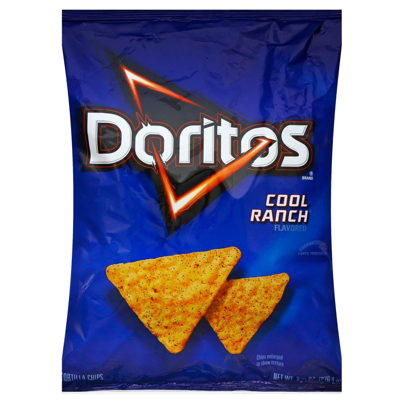 Doritos Cool Ranch Tortilla Chips 9.25 oz - Walmart.com