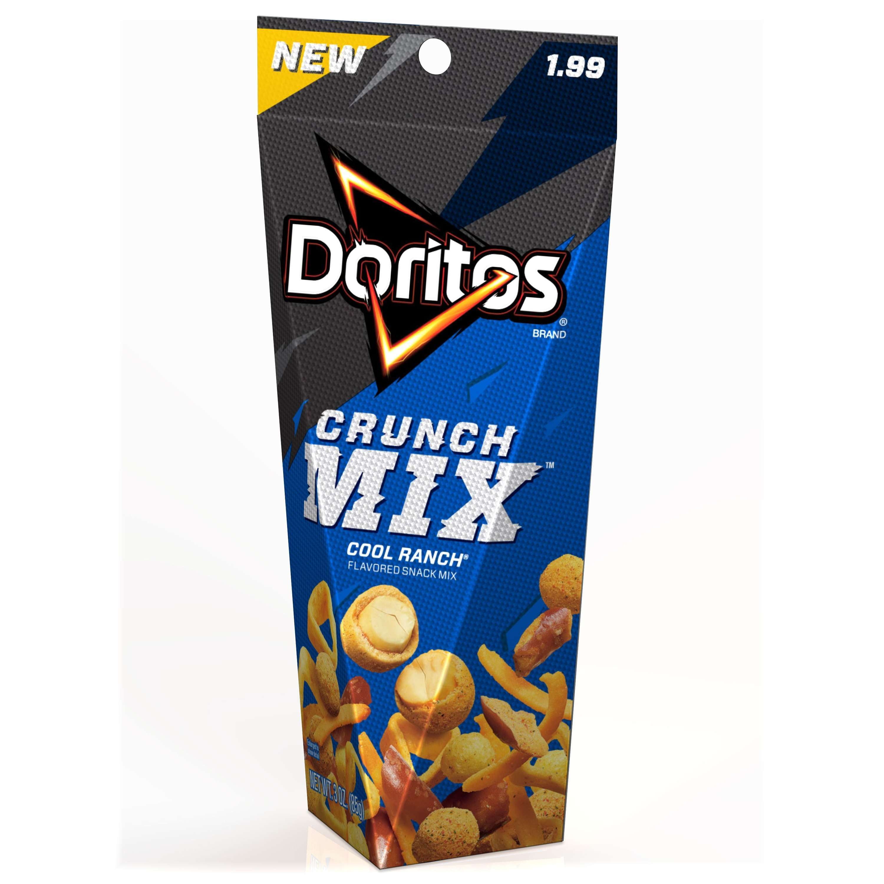 Doritos Crunch Mix Cool Ranch Flavored Snack Mix, 3 oz Bag - Walmart.com