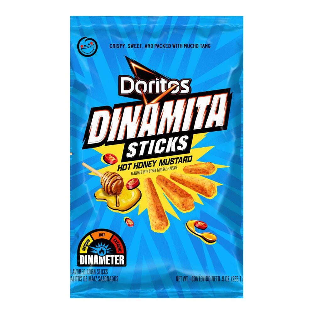 Doritos Dinamita Hot Honey Mustard Corn Sticks 9 oz - Walmart.com