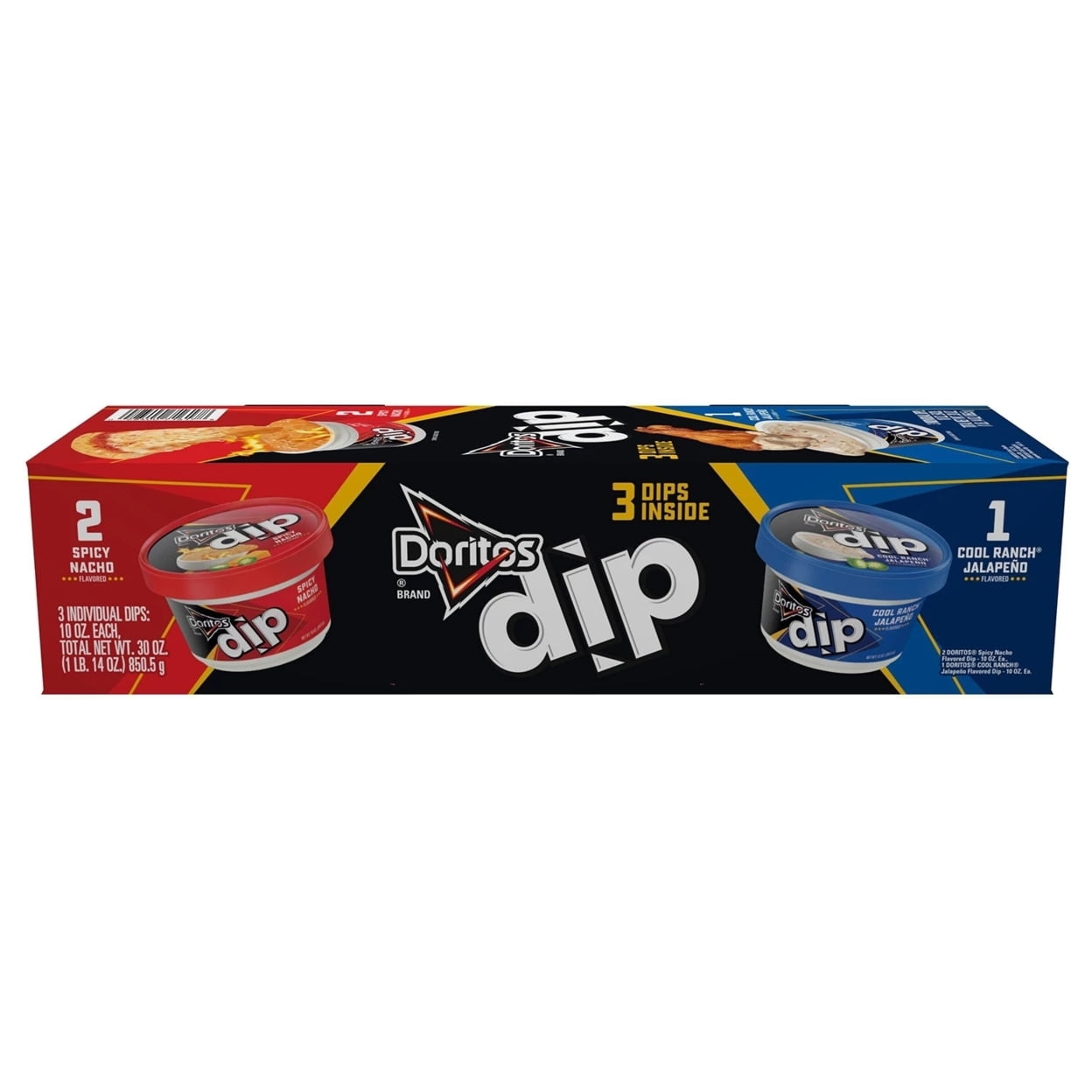 Doritos Dip Variety Pack, 10 Ounce (Pack of 3) - Walmart.com
