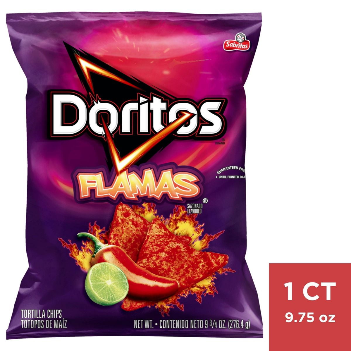 Doritos Flamas Tortilla Chips - 9.25oz - Pack of 2 - Walmart.com