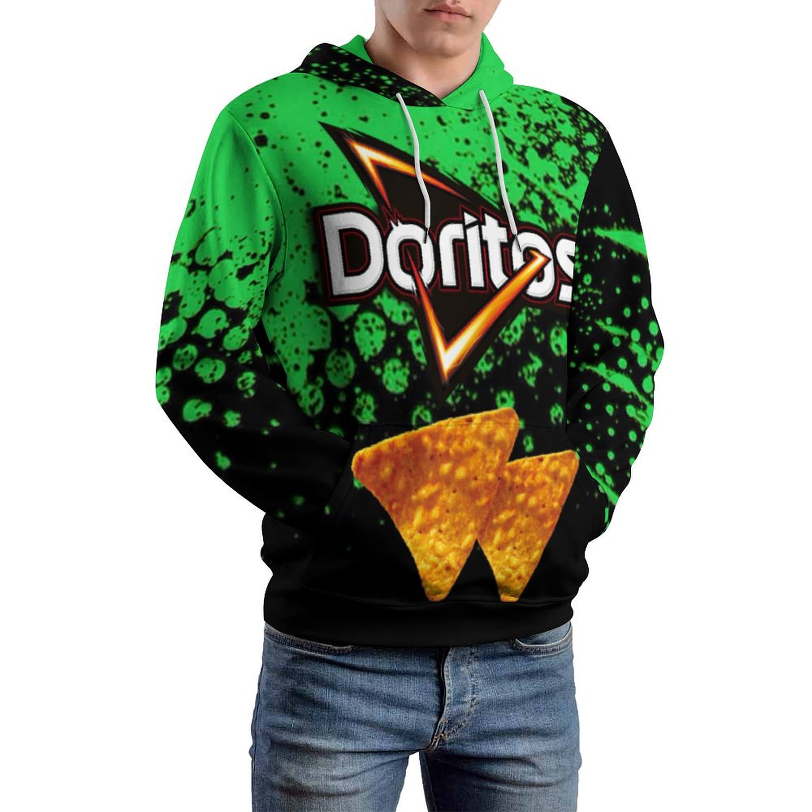 Doritos Hoodies for Men Women, Unisex Pullover Hoodies with Pocket ...