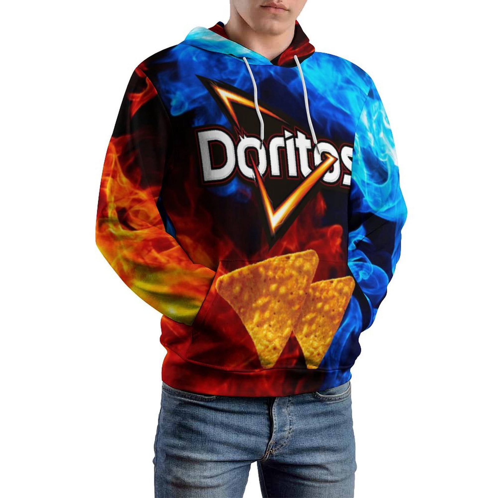 Doritos Hoodies for Men Women, Unisex Pullover Hoodies with Pocket ...