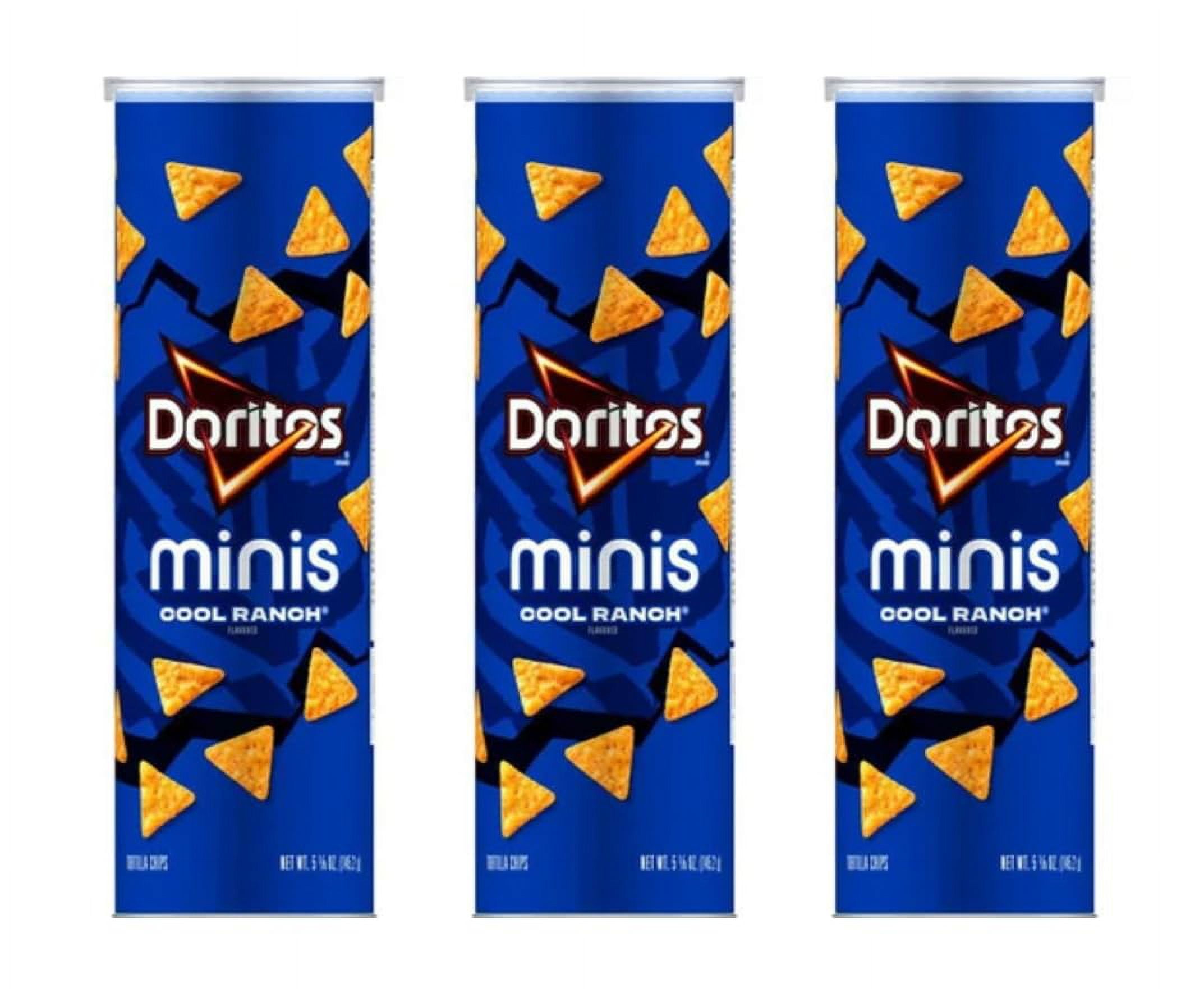 Doritos Minis Cool Ranch, YPF5 5.12 Oz Canisters, 3 Pack - Walmart.com