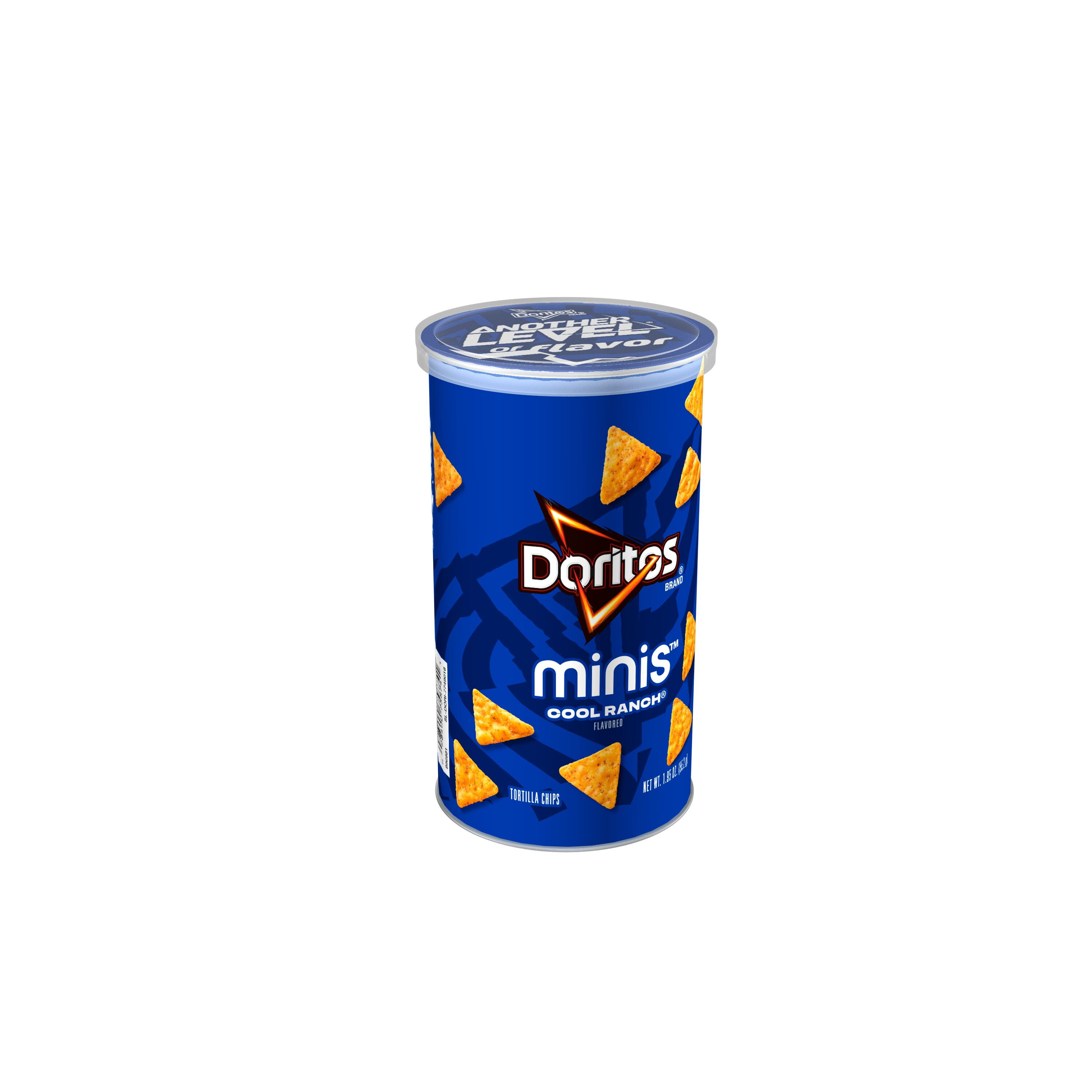 Doritos Minis Cool Ranch Single Serve Cannister 1.95OZ - Walmart.com