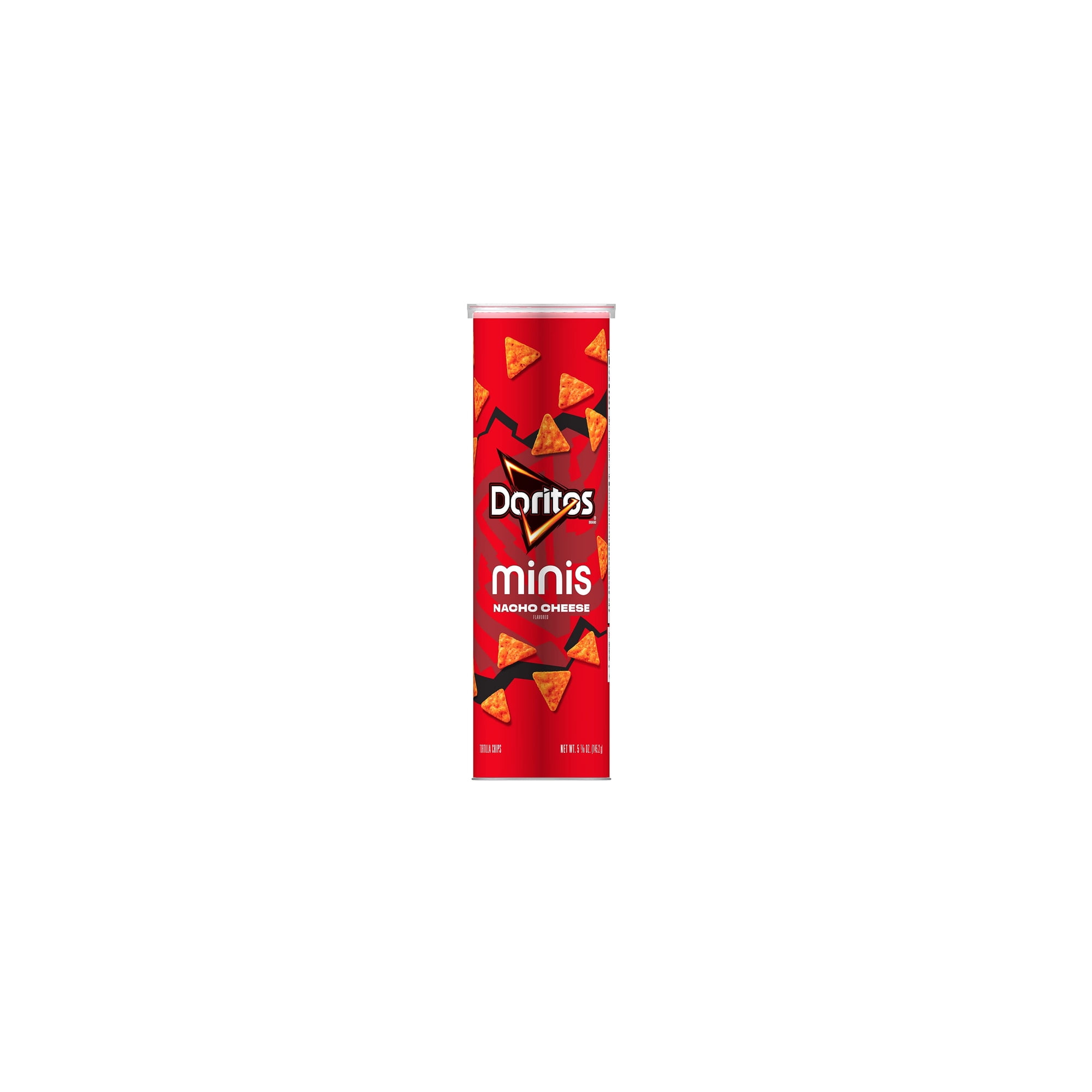 Doritos Tortilla Chips, Mini, Nacho Cheese, 5.12 Oz, (Pack of 4 ...