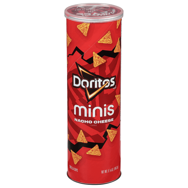 Doritos Minis Nacho Cheese Tortilla Snack Stacks Crisps Chips 5.125 oz ...