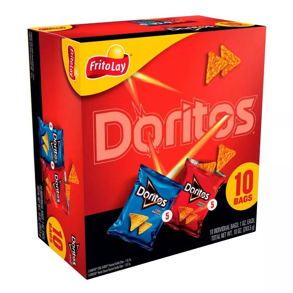 Doritos Mix Variety Snack Mix – 10oz/10ct - Walmart.com
