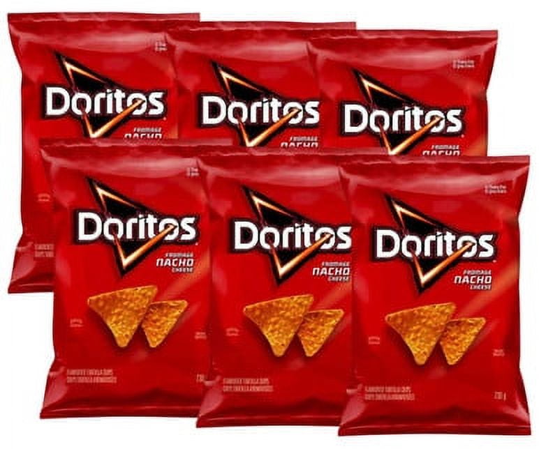 Doritos Nacho Cheese Tortilla Chips - 730g (6/Case) - Walmart.com