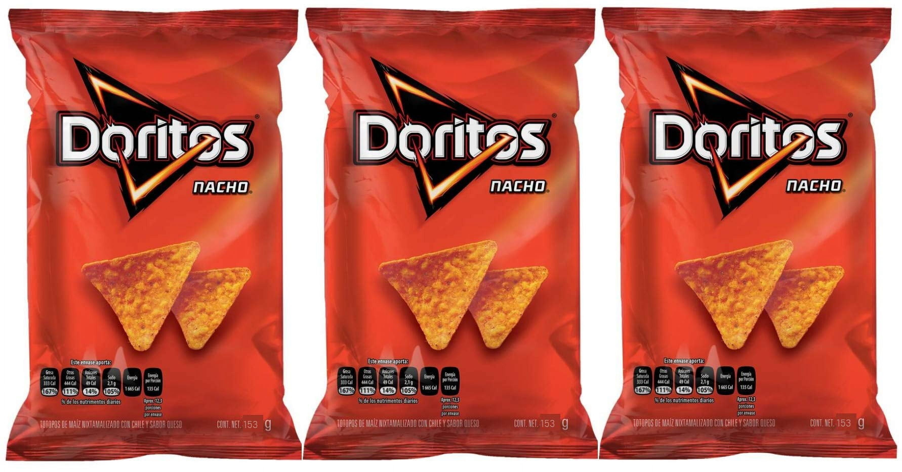 Doritos Nacho Mexican Version VTF5 Sabritas (3 Pack 5.4oz Cheesy Corn ...