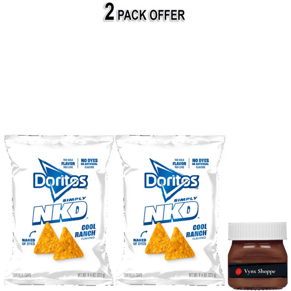 Doritos Simply NKD, No Dyes No Artificial Flavors Cool Ranch Tortilla ...
