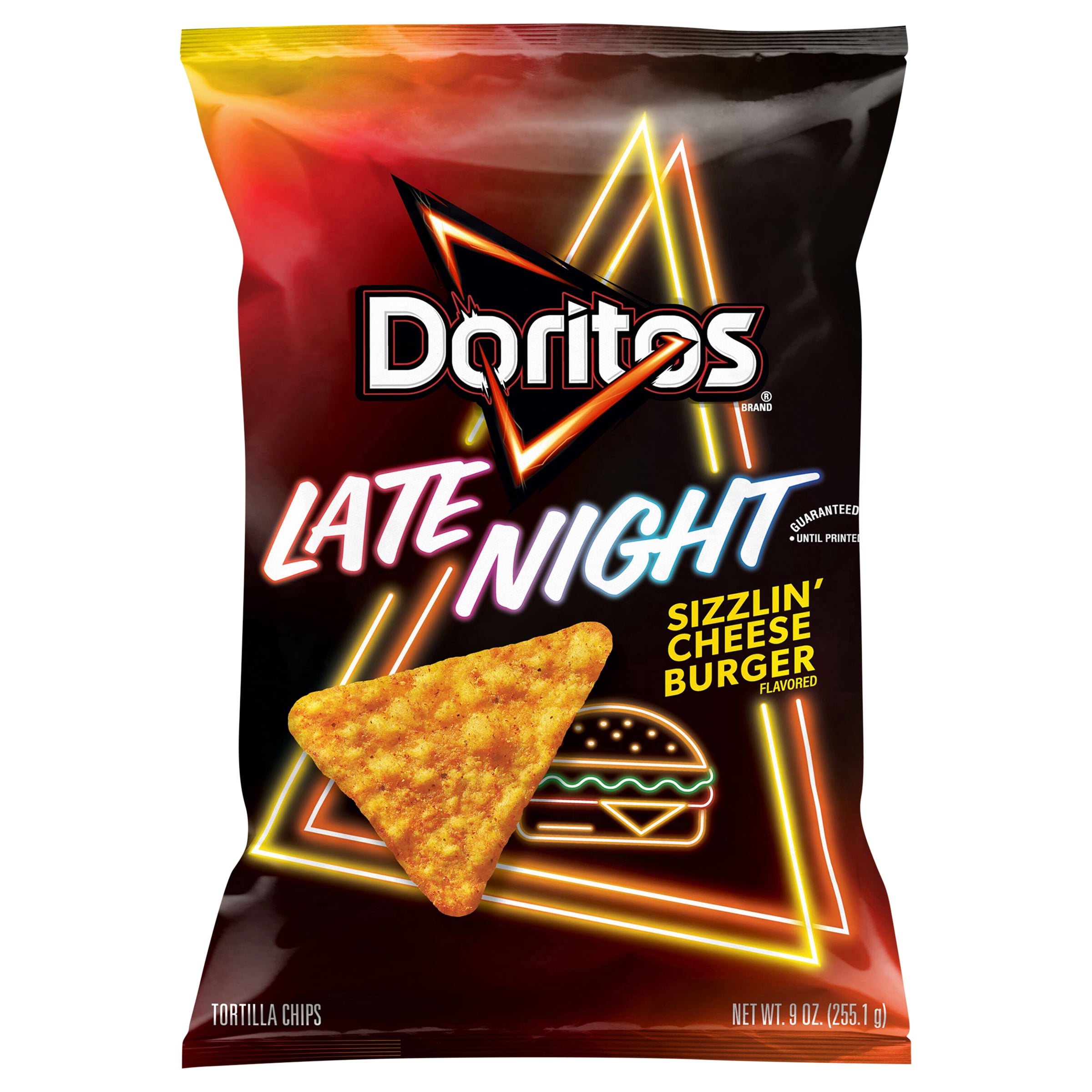 Doritos Sizzlin' Cheeseburger 9.0oz Snack Bag - Walmart.com