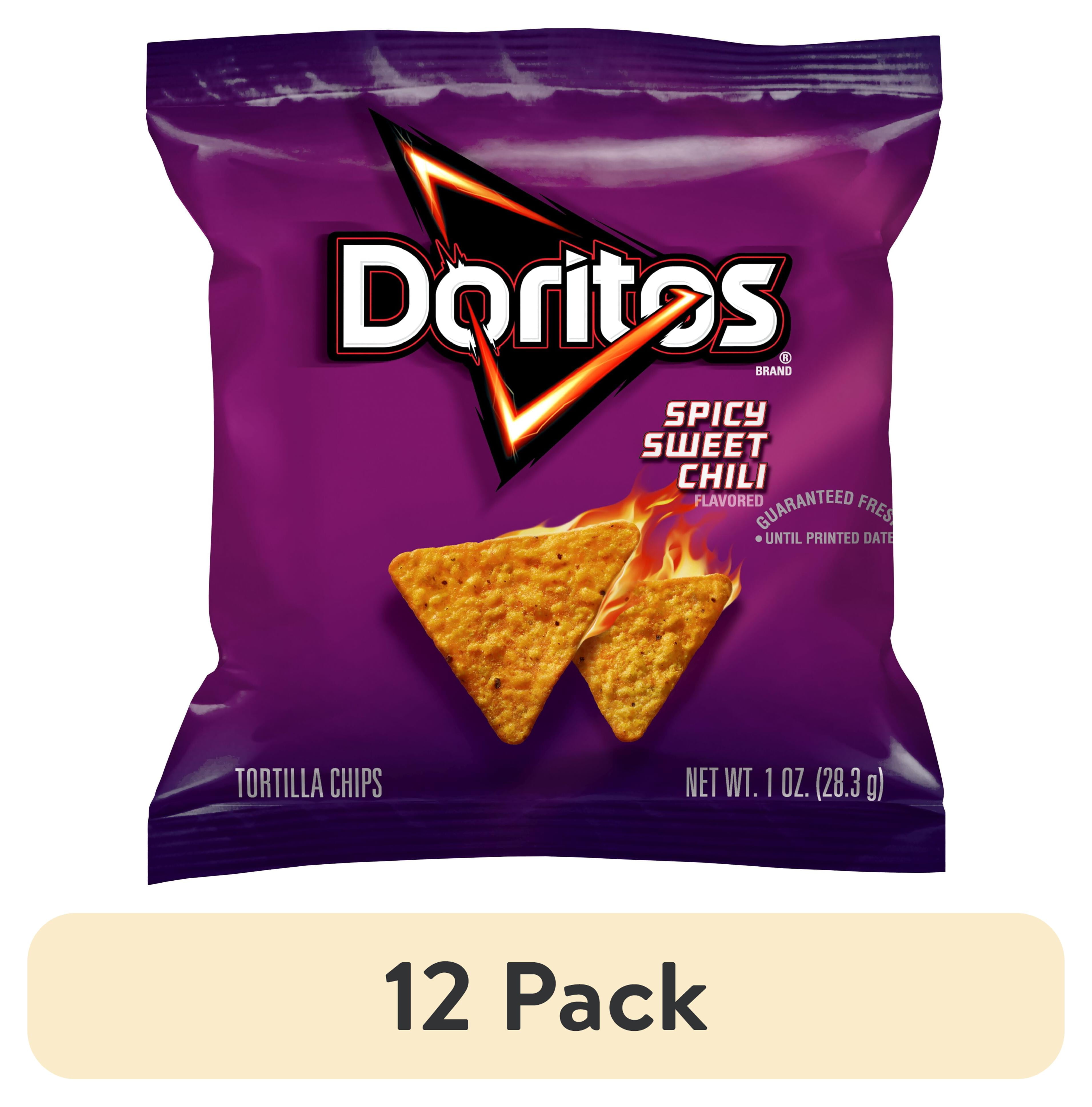 (12 pack) Doritos Spicy Sweet Chili Flavored Tortilla Chips Snack Chips ...