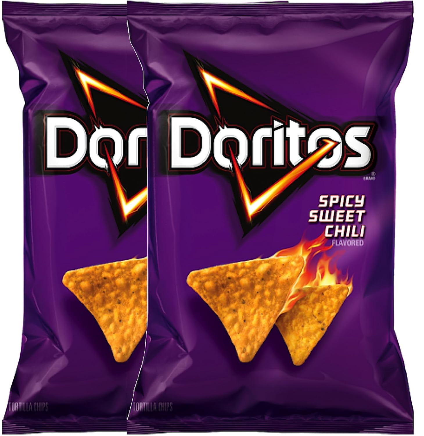 Doritos Spicy Sweet Chili Limited Flavored Tortilla Chips Net Wt 10 Oz ...