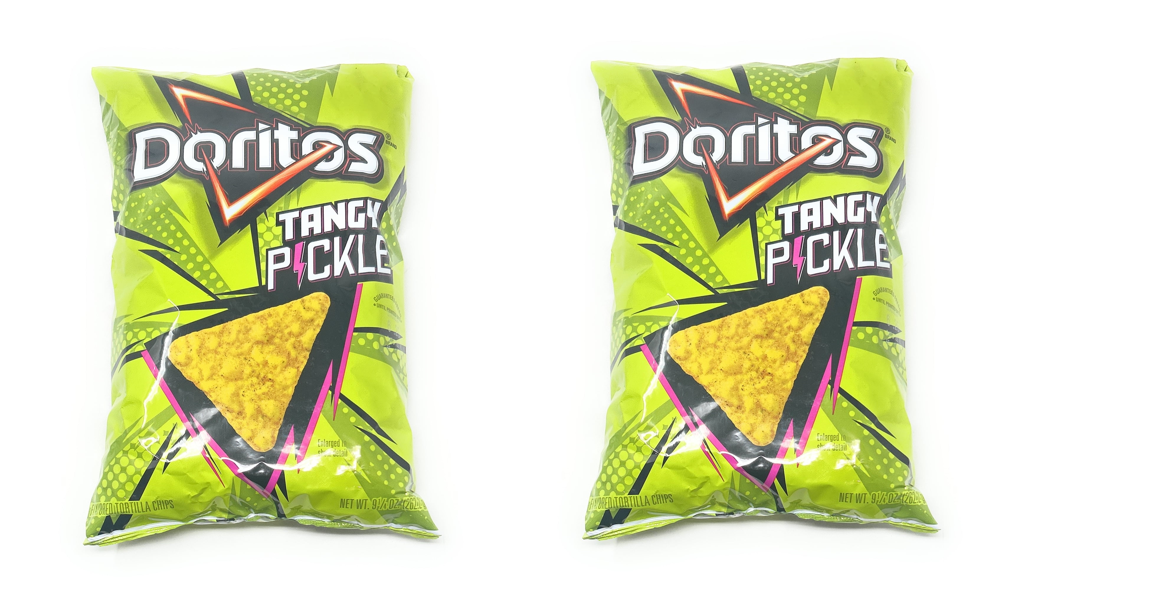 Doritos Tangy Pickle, 9.25oz - 2 bags - Walmart.com