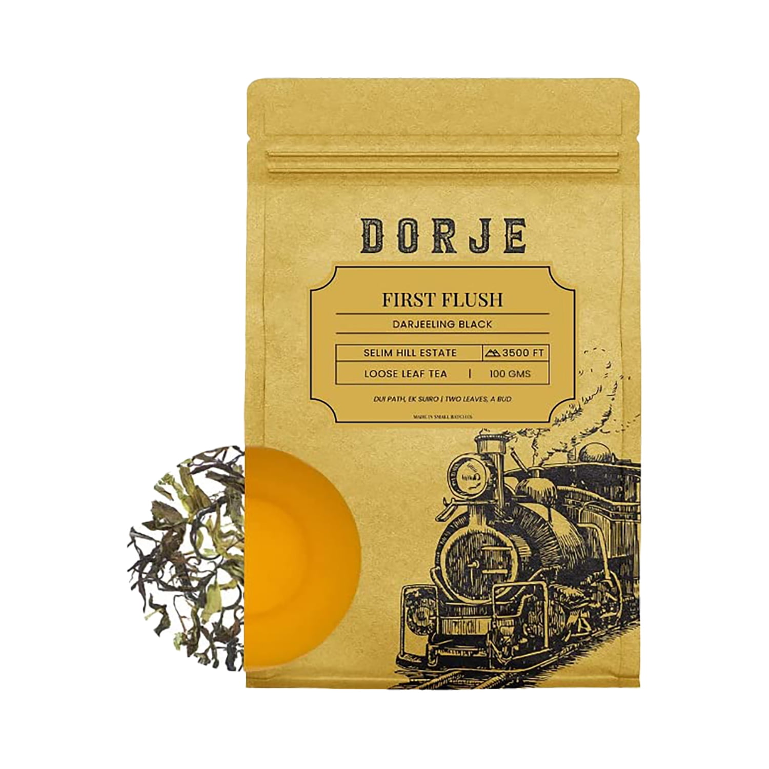 Dorje Teas First Flush Organic Darjeeling Black Tea Authentic ...
