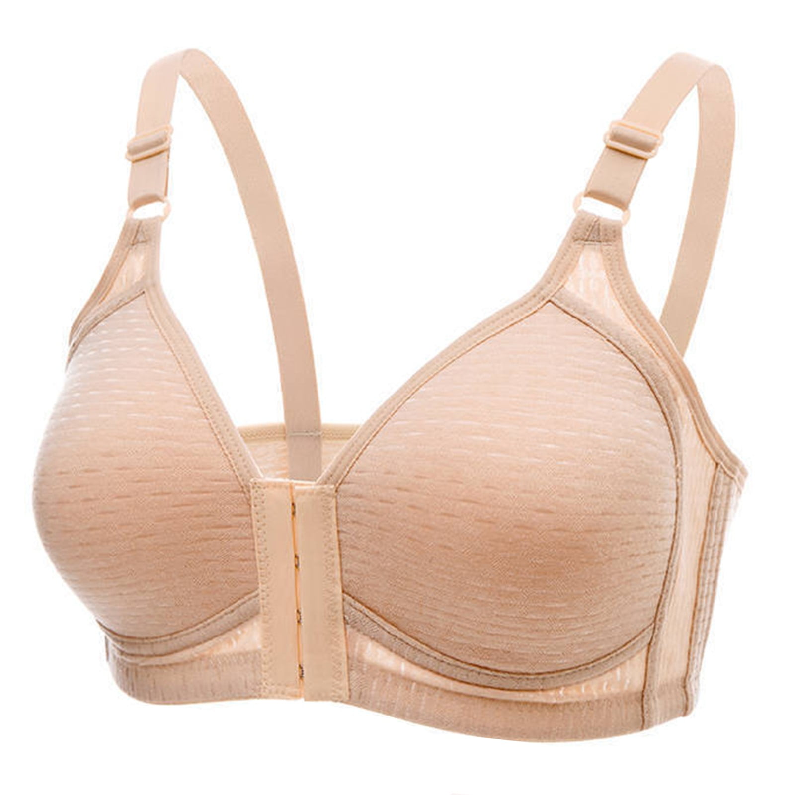 Dorkasm Daisy Bras for Older Women, 2024 Breathable Front Close Button ...