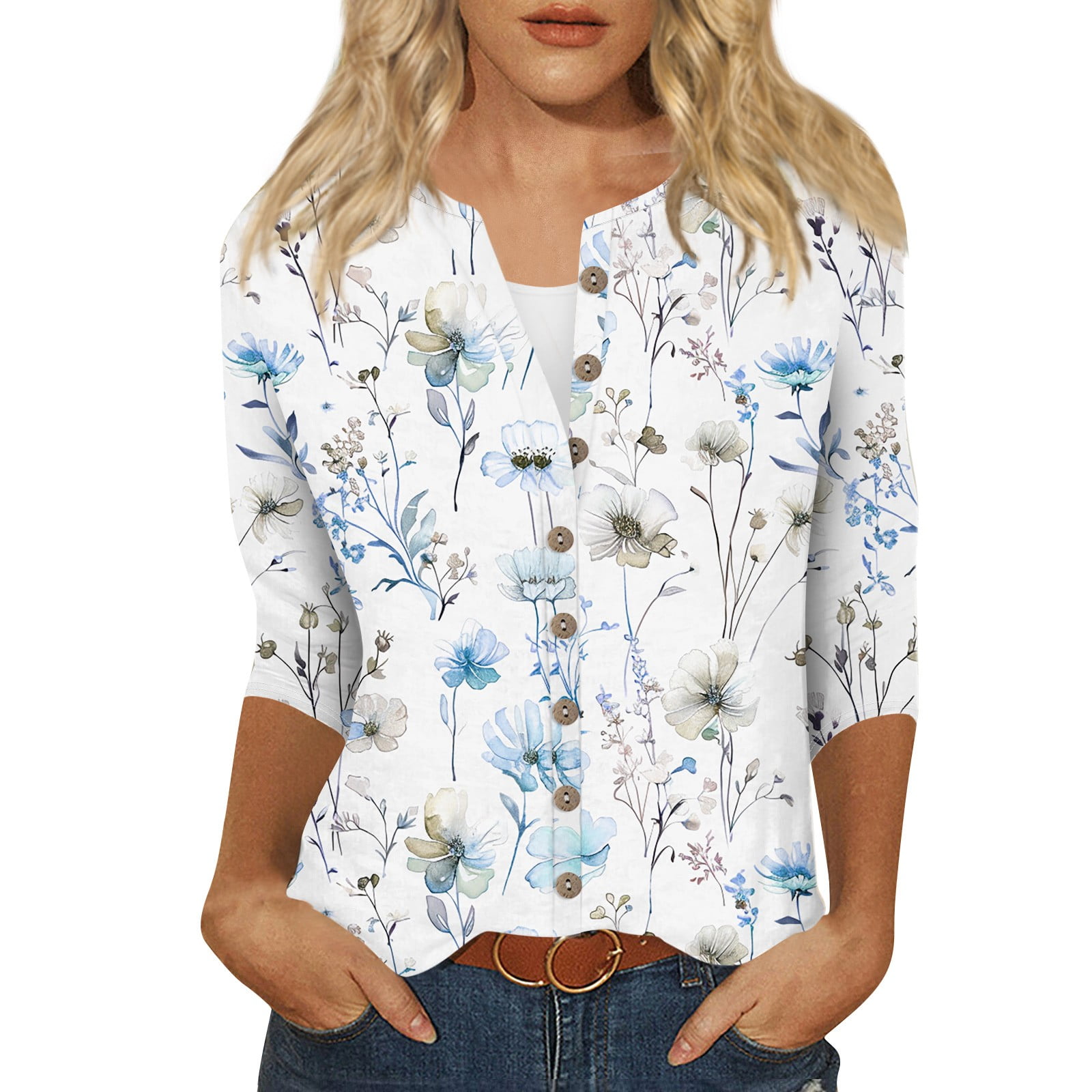 Dorkasm Women's 3/4 Sleeve Shrugs Lightweight Open Front Cropped ...